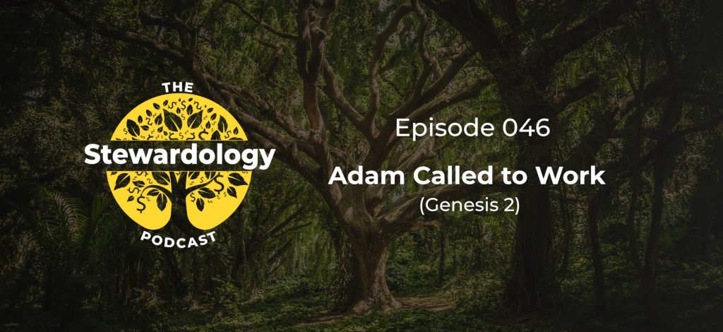 046: Adam Called to Work (Genesis 2) - The Stewardology Podcast